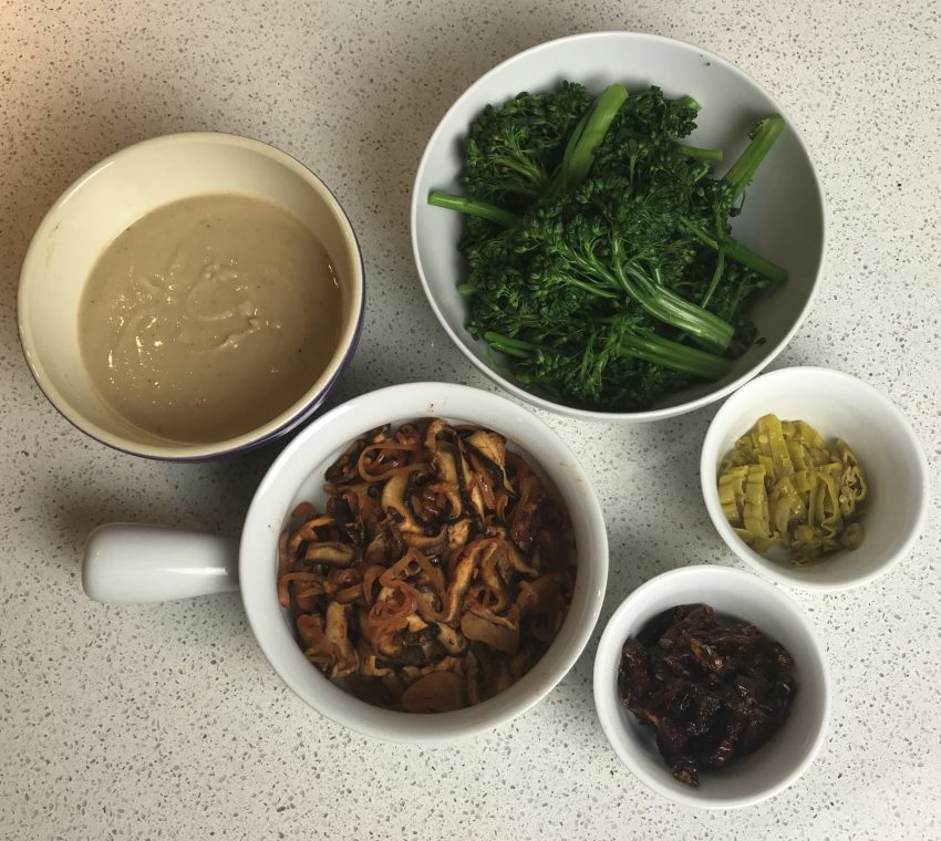 Broccoli Rabe Pizza + White Garlic “Cream” Sauce – Simple Spoils, Naturally